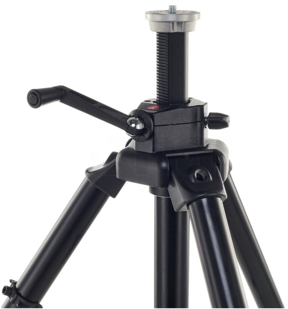 Manfrotto 475B Heavy-Duty Tripod: Fast Height Adjustment