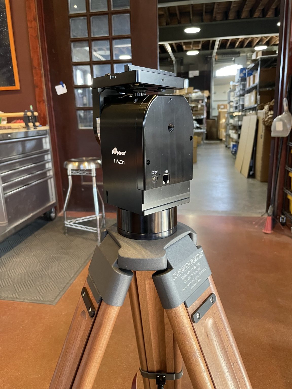 iOptron HAZ31 Strain-Wave "Go-To" Mount | Oberwerk